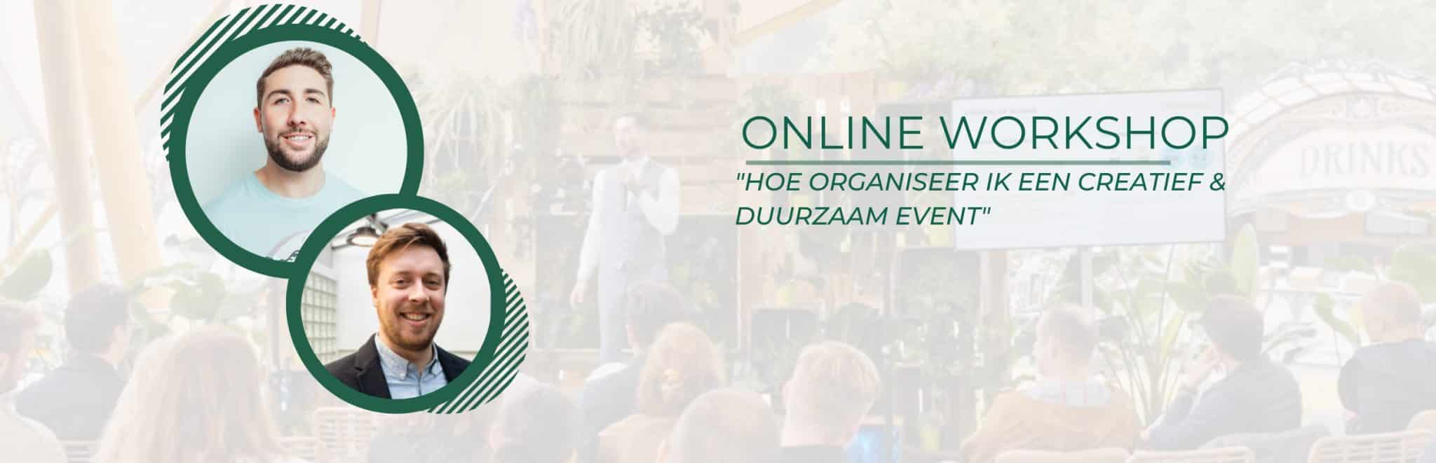 Webinar: Hoe organiseer ik een creatief & duurzaam evenement